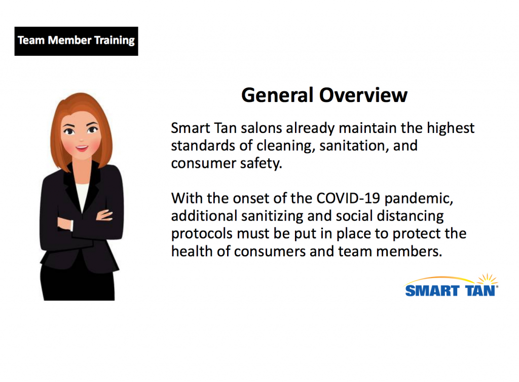 Smart Tan Professional Tanning Salon COVID-19 Training - Smart Tan News ...
